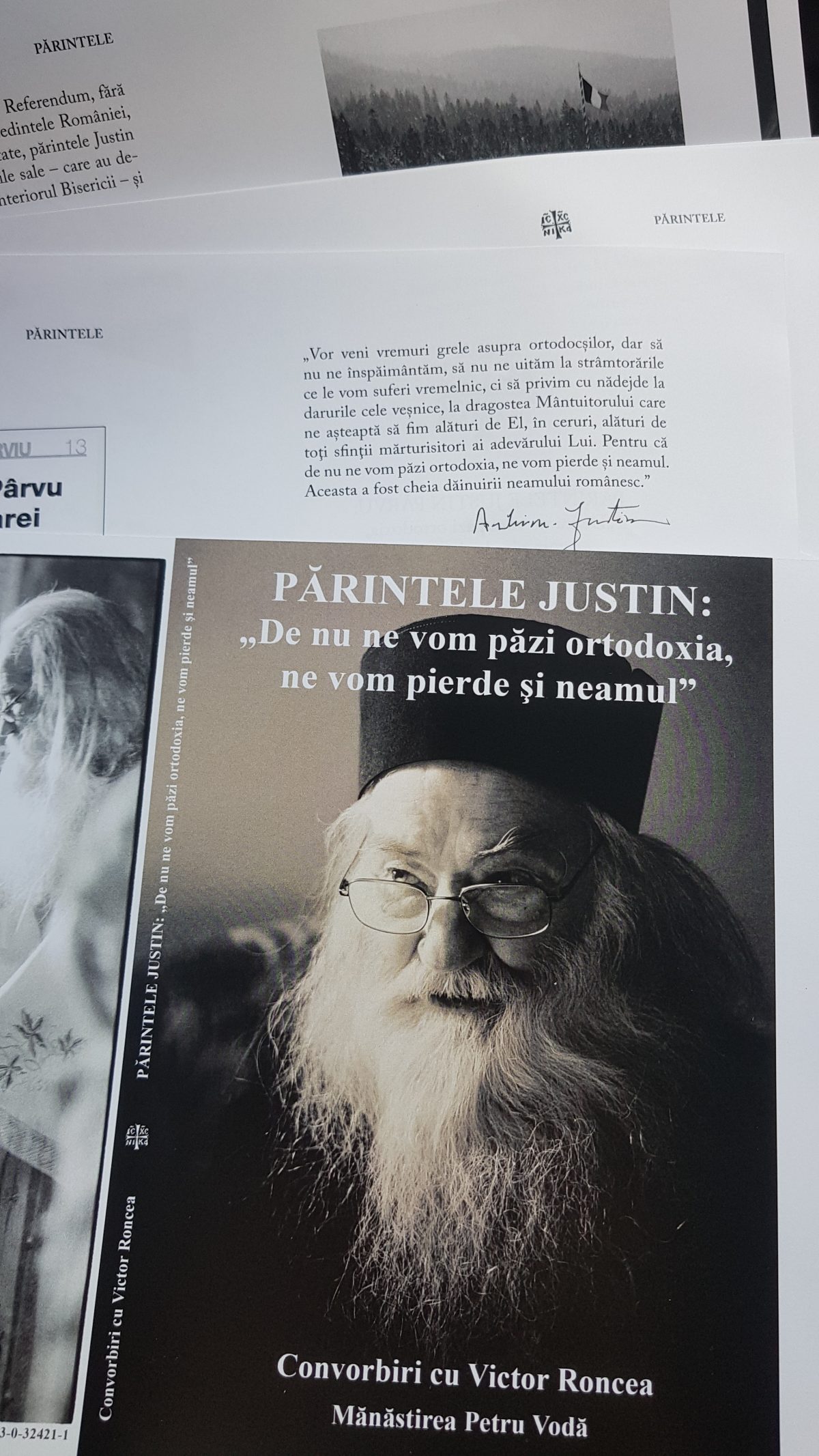 Părintele Justin Pârvu – Duhovnicul Neamului – PĂRINTELE JUSTIN